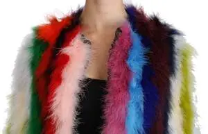Dolce & Gabbana Turkey Feather Cape