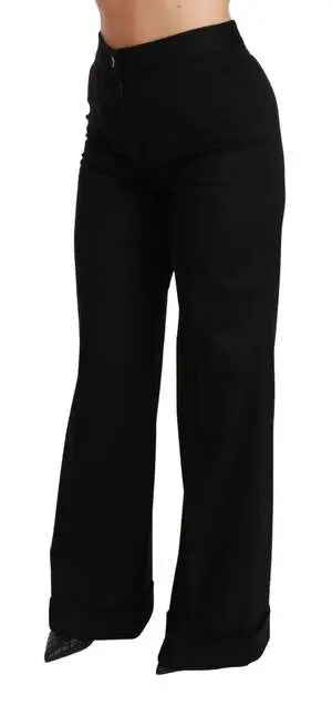 Dolce & Gabbana Wide-leg Flared Cashmere Trousers