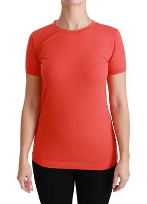 Dolce & Gabbana Crewneck Short Sleeve T-shirt - Red