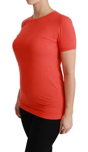 Dolce & Gabbana Crewneck Short Sleeve T-shirt - Red