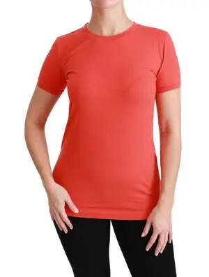 Dolce & Gabbana Crewneck Short Sleeve T-shirt - Red