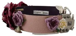 Dolce & Gabbana Floral Appliqués Shoulder Strap