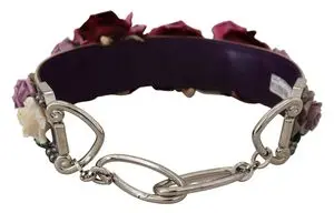 Dolce & Gabbana Floral Appliqués Shoulder Strap