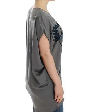 Costume National C'n'c V-neck Graphic T-shirt