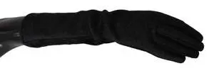 Dolce & Gabbana Mid-arm Length Wool Mittens
