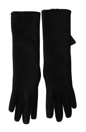 Dolce & Gabbana Mid-arm Length Wool Mittens