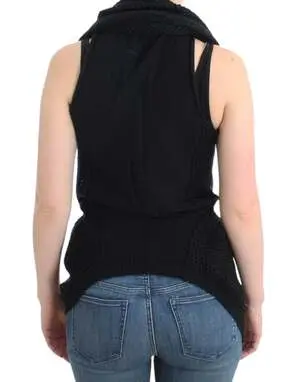 Costume National Sleeveless Knitted Cardigan