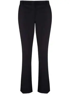 L' AUTRE CHOSE Mid-rise Cropped Trousers - Blu