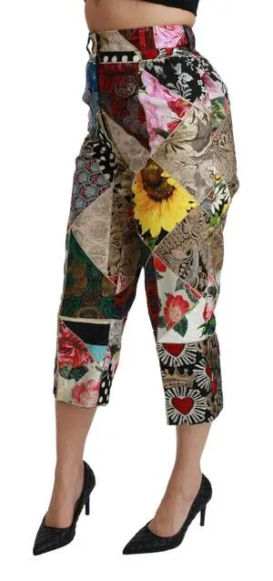 Dolce & Gabbana High-waist Cropped Pants