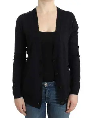Costume National Wool Alpaca Blend Cardigan