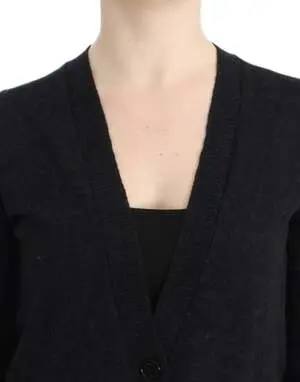 Costume National Wool Alpaca Blend Cardigan