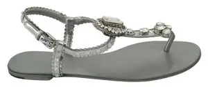 DOLCE & GABBANA Crystal Embellished Sandals