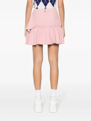 MSGM High-waist Ruffle Skirt