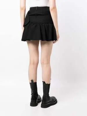 MSGM High-waist Ruffle Skirt
