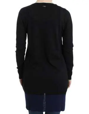 Costume National V-neck Lightweight Knit Sweater