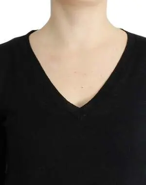Costume National V-neck Lightweight Knit Sweater