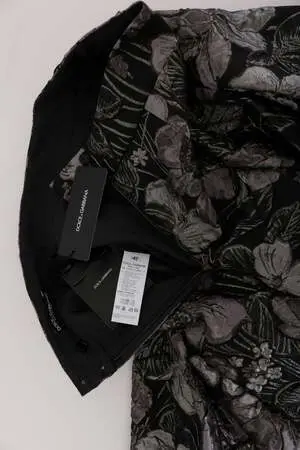 Dolce & Gabbana Floral Brocade Straight Skirt