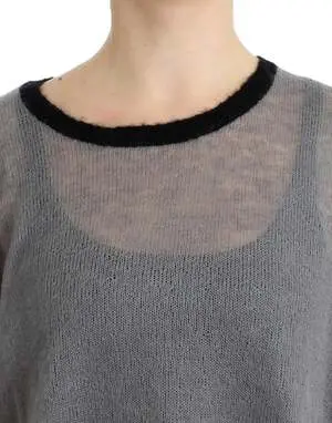 Costume National Embellished Asymmetric Sweater