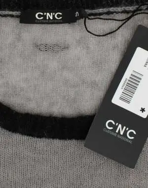 Costume National Embellished Asymmetric Sweater