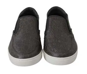 Dolce & Gabbana Caiman Leather Loafers