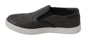 Dolce & Gabbana Caiman Leather Loafers