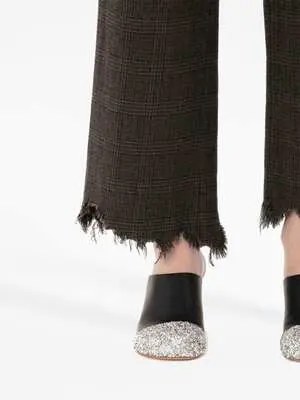 JW Anderson Distressed-effect Straight-leg Trousers