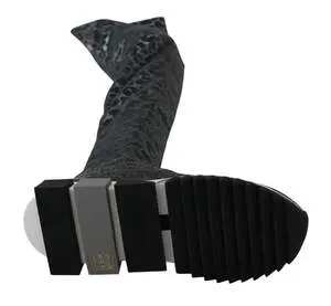 Dolce & Gabbana Leopard Print High Top Booties