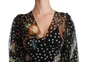 Dolce & Gabbana Printed A-line Maxi Dress