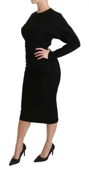Dolce & Gabbana Bodycon Sheath Midi Dress