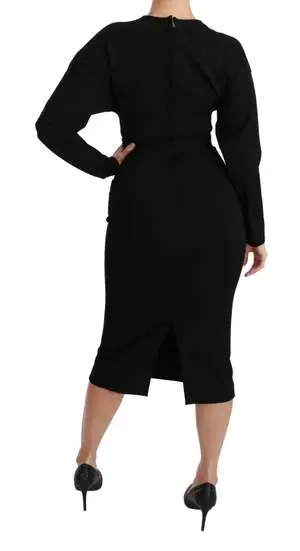Dolce & Gabbana Bodycon Sheath Midi Dress