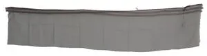 Costume National Fringe Neck Wrap Cotton Scarf