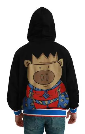 Dolce & Gabbana Hooded Pullover Sweater