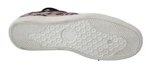 Dolce & Gabbana Leopard Print Leather Sneakers