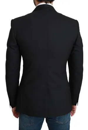Dolce & Gabbana Single Breasted Formal Wool Blazer