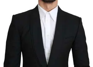 Dolce & Gabbana Single Breasted Formal Wool Blazer
