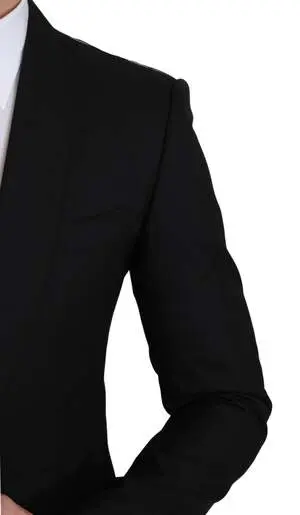 Dolce & Gabbana Single Breasted Formal Wool Blazer