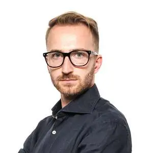 Ermenegildo Zegna Square Frame Eyeglasses