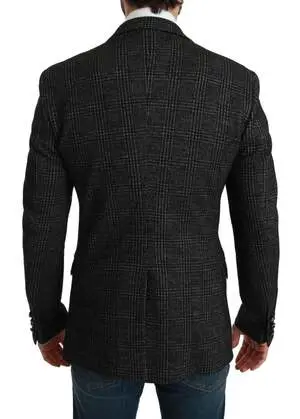 Dolce & Gabbana Plaid Check Slim Fit Jacket Blazer