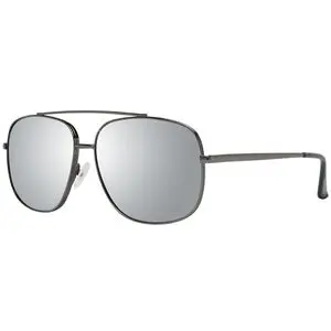 Guess Aviator Full-rim Metal Sunglasses - Gray