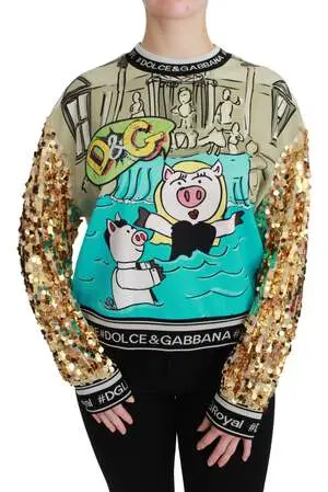 Dolce & Gabbana Sequined Sweaters For Women