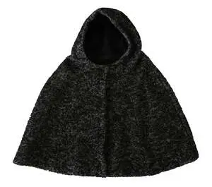 Dolce & Gabbana Tweed Wool Kaftan Cape