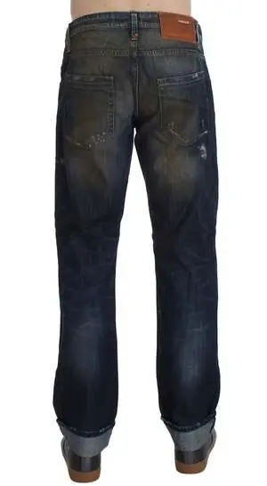 ACHT Cotton Regular Straight Fit Jeans