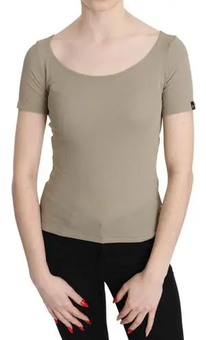 GF FERRE Short Sleeve Casual Tank Top Blouse