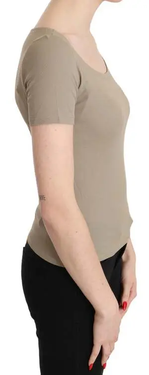 GF FERRE Short Sleeve Casual Tank Top Blouse