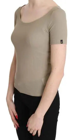 GF FERRE Short Sleeve Casual Tank Top Blouse