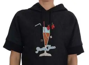 Dolce & Gabbana Fairy Tale Crystal Hooded Sweater