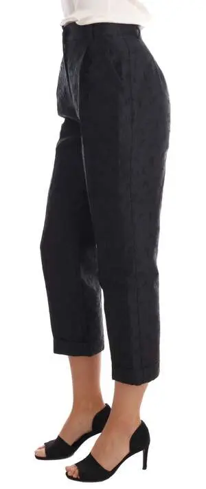 Dolce & Gabbana Floral Brocade Capri