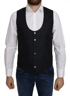 Dolce & Gabbana Formal Vest - Blue