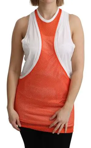 DSQUARED² Crewneck Sleeveless Tank Top - Red
