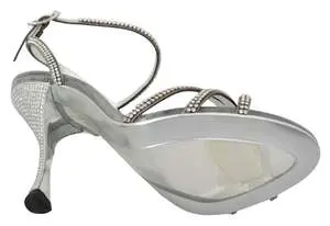 Dolce & Gabbana Crystal Ankle Strap Sandals